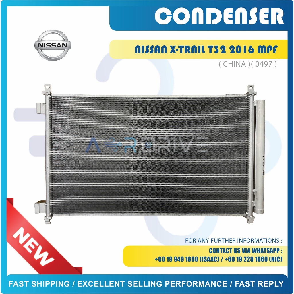 CHINA NEW NISSAN X-TRAIL T32 2016 MPF CONDENSER CXA-0497G | Shopee Malaysia