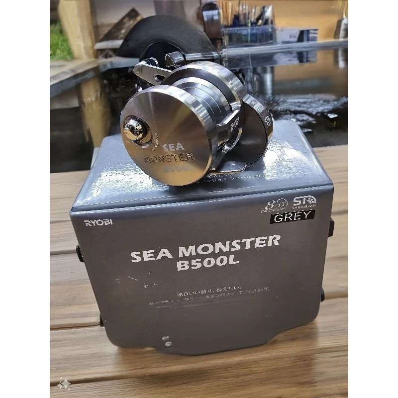 RYOBI SEA MONSTER B500L JIGGING FISHING REEL | Shopee Malaysia