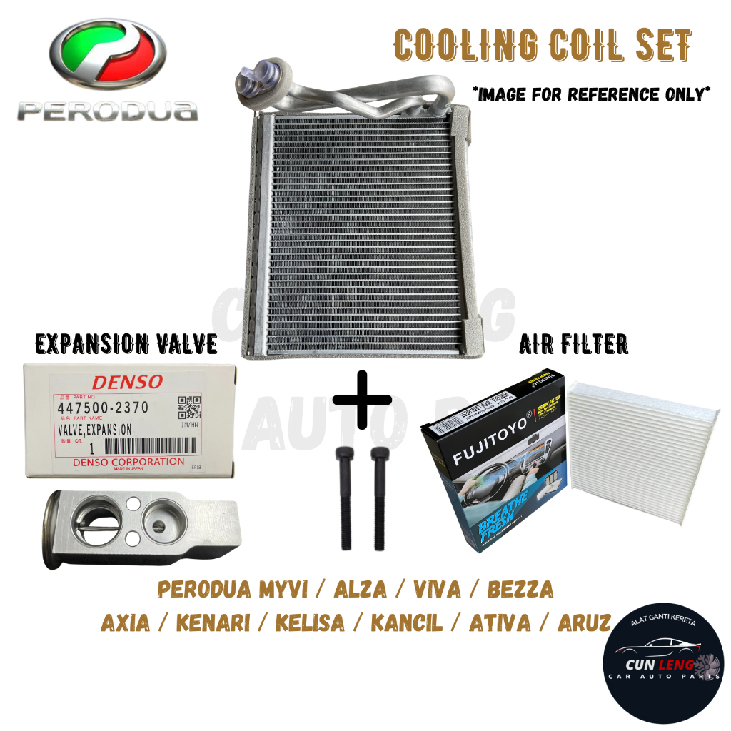 Perodua Myvi Alza Viva Axia Bezza Kenari Kelisa Kancil Aircond Cooling ...