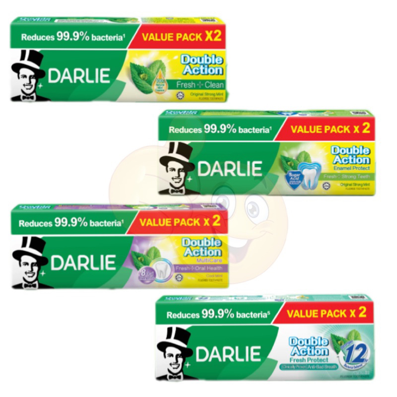 Darlie Toothpaste Value Pack (Free Mouthwash 50ml) | Shopee Malaysia