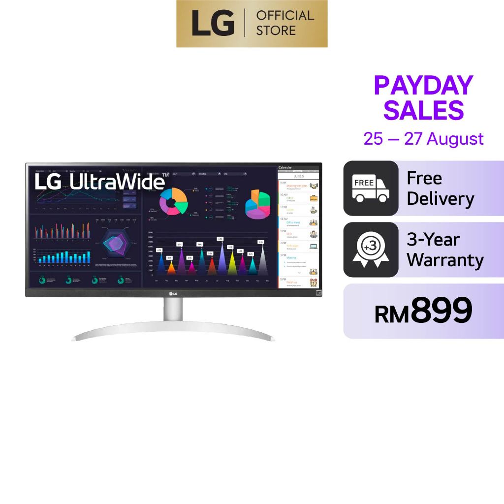 LG Ultrawide 29" 29WQ600 IPS FHD AMD Freesync HDR10 100Hz USB-C ...
