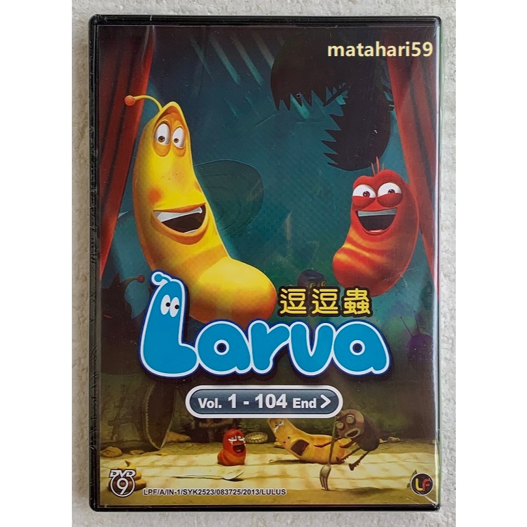 Larva Season 1 (Eps 1~104 End) Complete Cartoon DVD | Shopee Malaysia