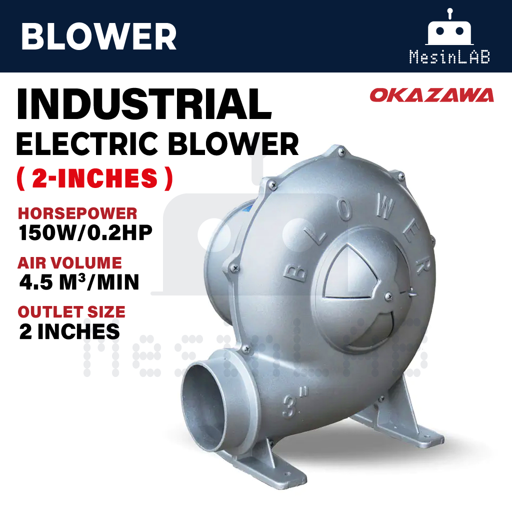 (Japan) Okazawa 2" 3" Industrial Electric Blower Centrifugal Cooling ...