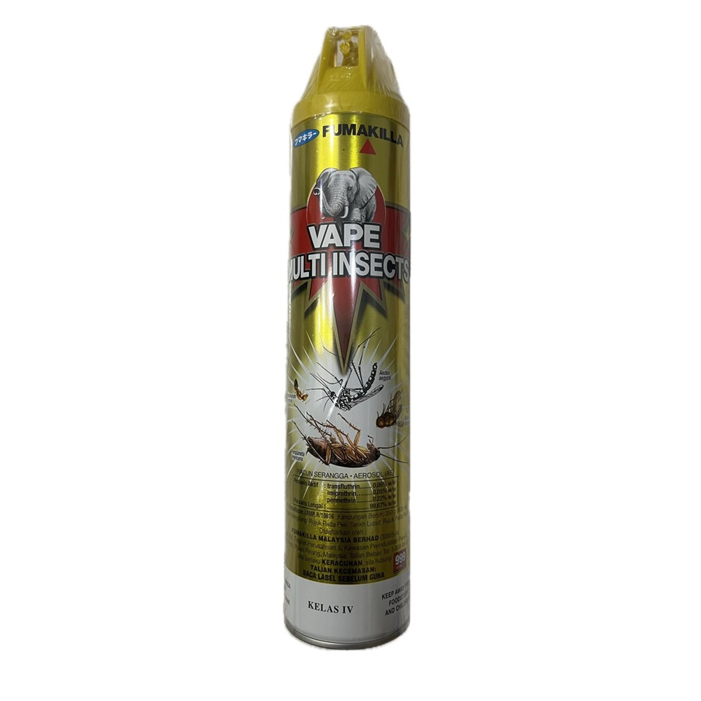 Fumakilla Vape Aerosol AE Multi Insect Repellent/ Mosquito/ Fly/ Ant ...