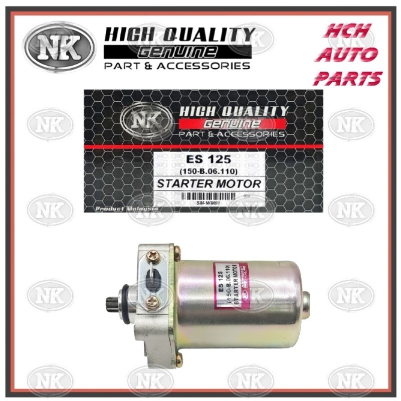 STARTER MOTOR ASSY - WMOTO - ES 125/ ES125 - P/NO. 150-B.06.10 (NK ...