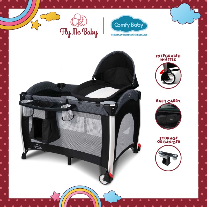 [Lowest Price] Comfy Baby® Travel Cot Eve Baby Mattress Baby Cot Baby ...