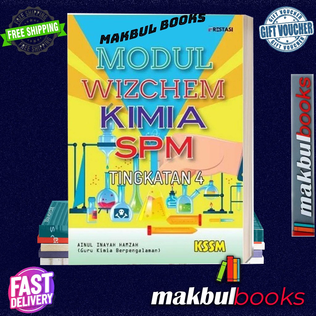 PRESTASI: MODUL WIZCHEM KIMIA SPM TINGKATAN 4 KSSM | Shopee Malaysia