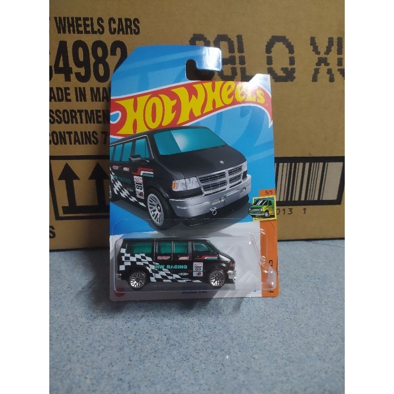 Hot Wheels Dodge Van (black) | Case Q 2024 | HW Basic Mainline | Shopee ...