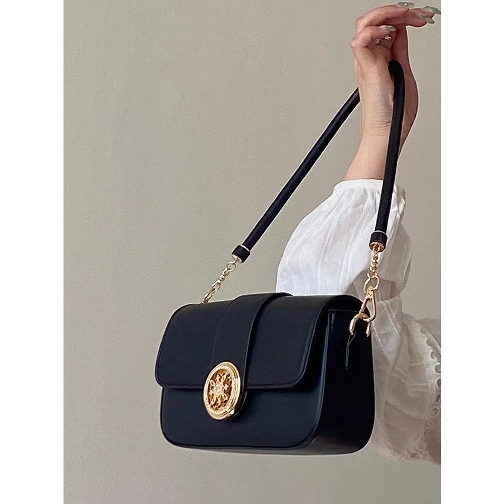Women Fashion PU Leather Solid Color Small Handbag Trending Elegant ...