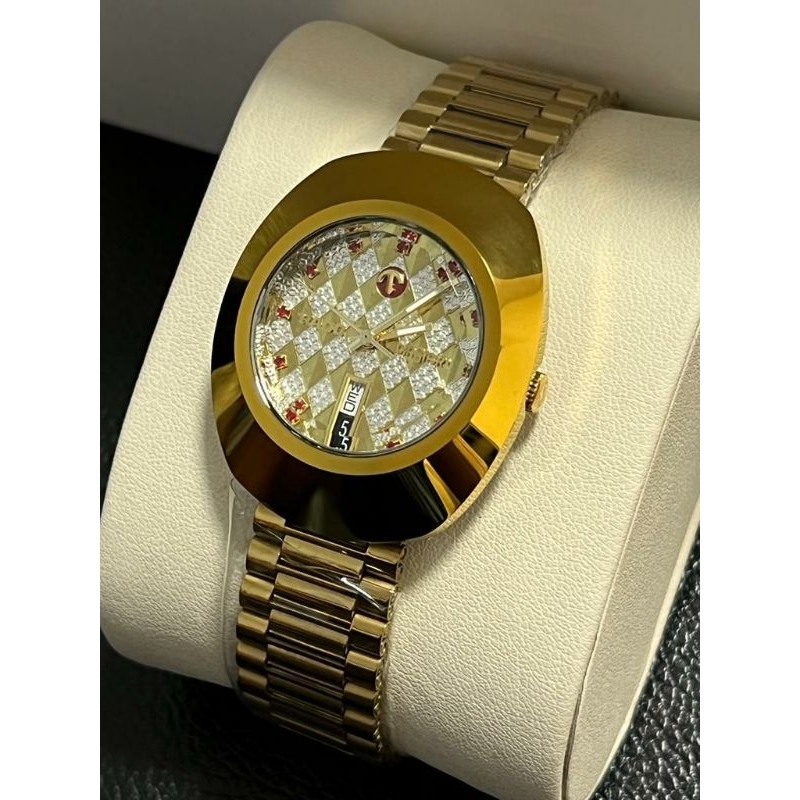 100% original Rado Diastar stainless steel jam tangan Lelaki Automatik ...