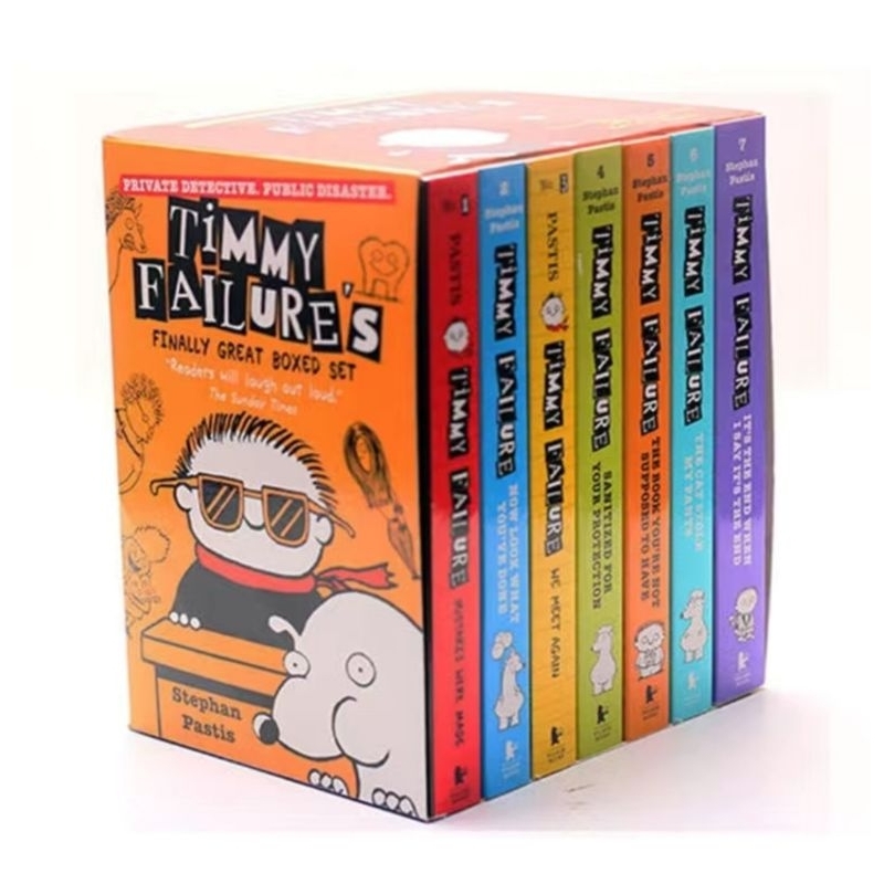 (7 Books) Timmy Failure Story Book | Shopee Malaysia