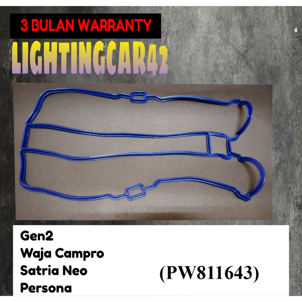 (Magic Silicone)VALVE COVER GASKET-PROTON GEN2,WAJA CAMPRO,PERSONA ...