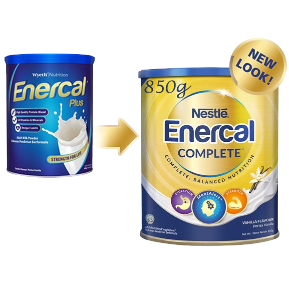 Enercal Complete 850g (New Formula) (Previously Enercal Plus) [18/11 ...