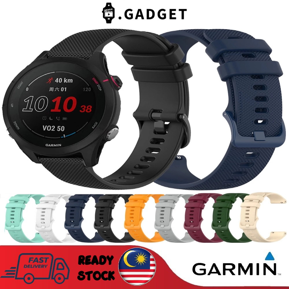 18/20/22mm Watch Band For Garmin Forerunner 255 255m 255s 245 245m 645 ...