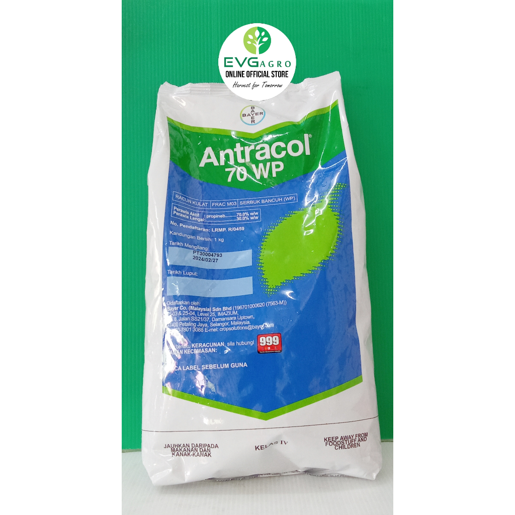 Antracol 70wp 1kg Fungicides Racun Kulat | Shopee Malaysia