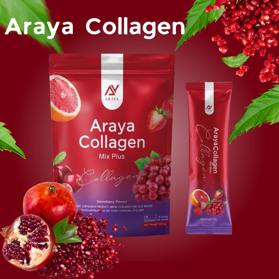 Araya Collagen Mix Plus | Shopee Malaysia