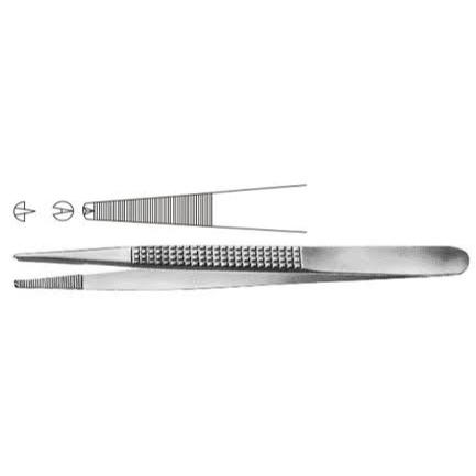 Bonney Dissecting Forceps With 1 Into 2 Teeth 180mm -Surgical Medical ...
