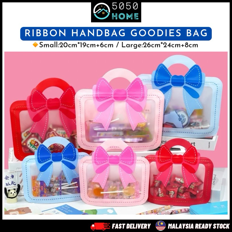 5050HOME Ribbon Handbag Goodies Bag Wedding Door Gift Bag Birthday ...