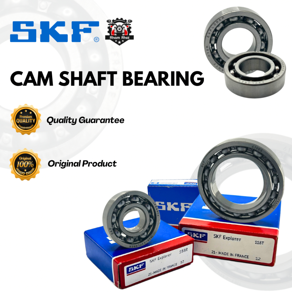 SKF CAM SHAFT BEARING SET EX5 DREAM WAVE125 EX5 CLASS LC135 Y15 ...