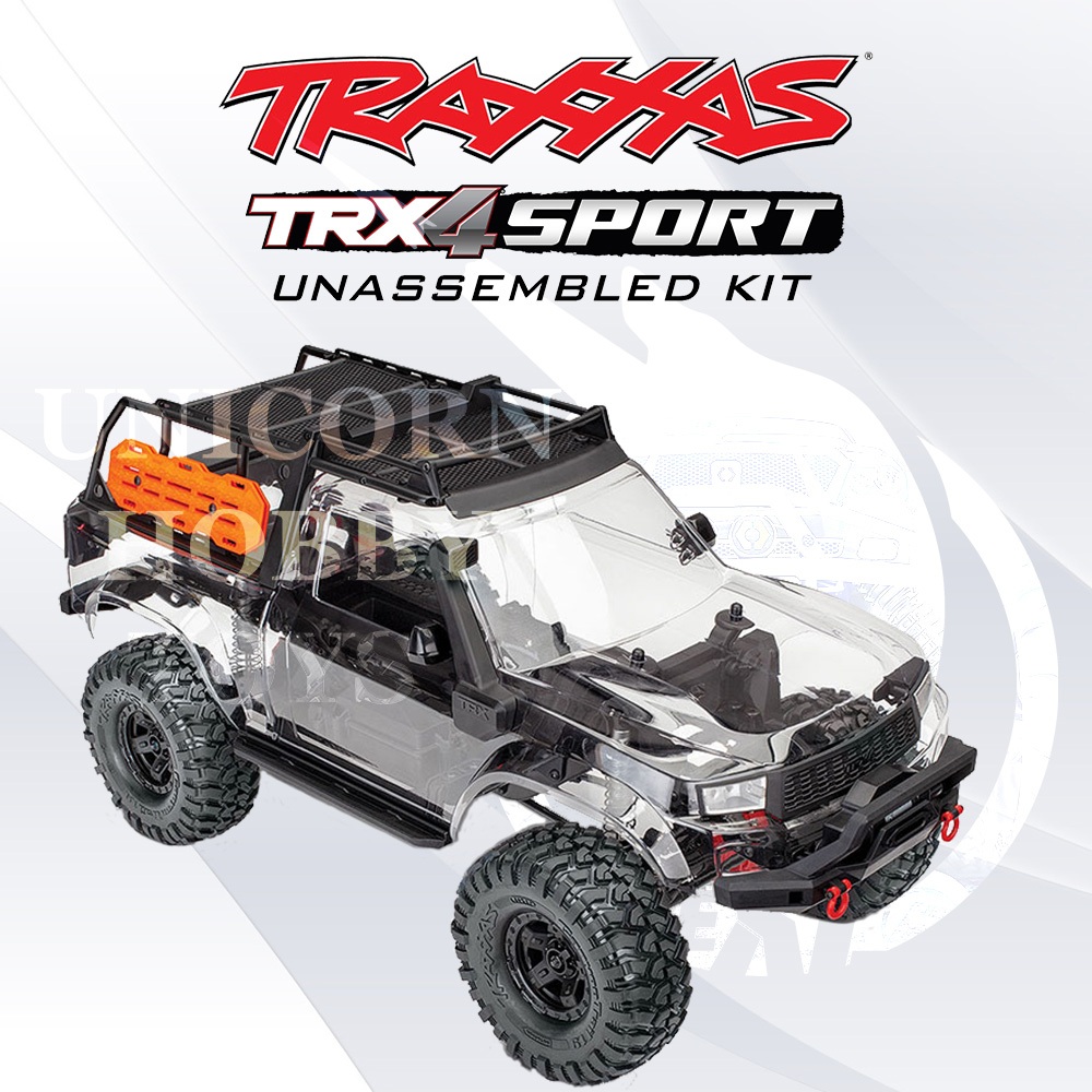 TRAXXAS TRX4 SPORT UNASSEMBLED CHASSIS KIT 4x4 TRX-4 TRAIL CRAWLER ...