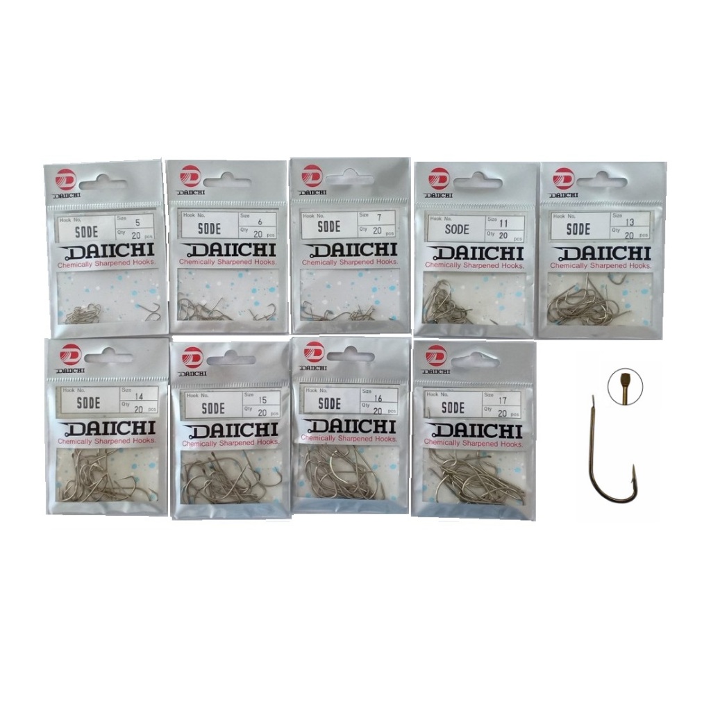 DAIICHI SODE Angler DX-400 Made In JAPAN Fishing Hook Chemically ...