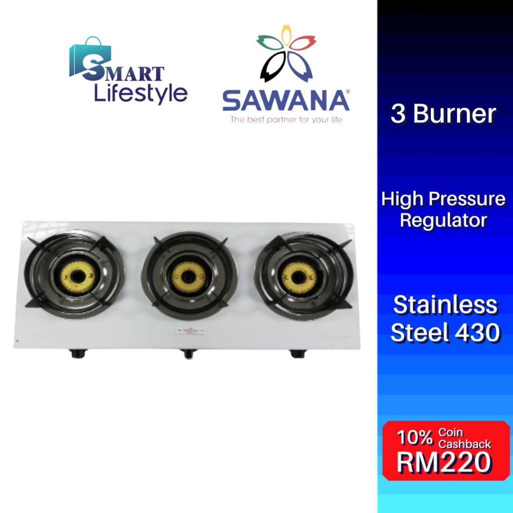 Sawana Automatic High Pressure Gas Cooker SW-385HP / SW-390HP / SW ...