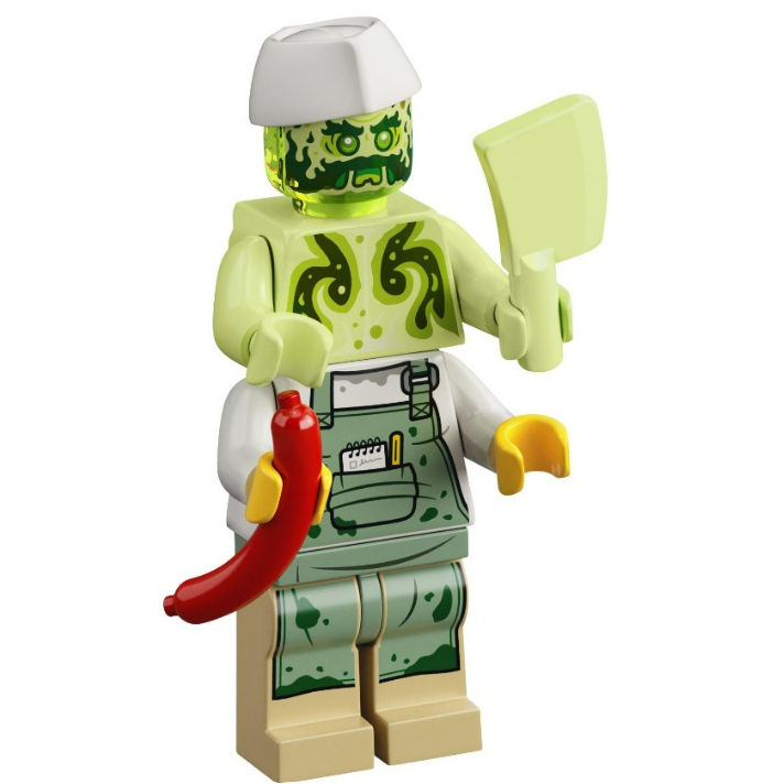 Lego HS057 Monster Hidden Side 30463 - Chef Enzo - Possessed Minifigure ...