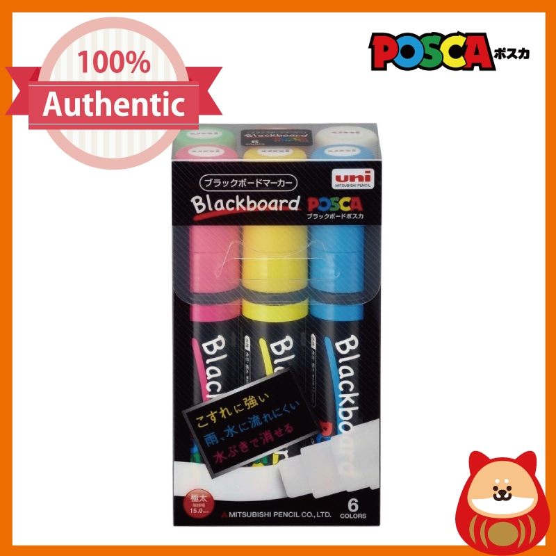[In stock]Mitsubishi Uni Posca Color Paint Markers Set, Water-Based Pen ...