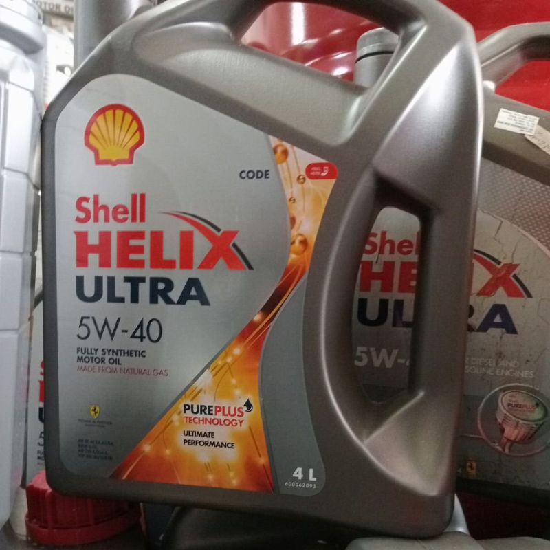 SHELL HELL Helix Ultra Fully Synthetic 5w40 (4L) | Shopee Malaysia