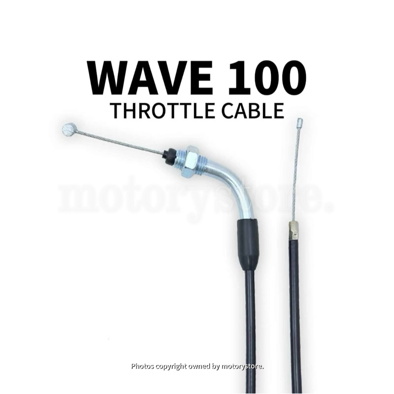 HONDA WAVE100 THROTTLE CABLE 17910-KRS-970 KABEL TALI MINYAK CABLE ...