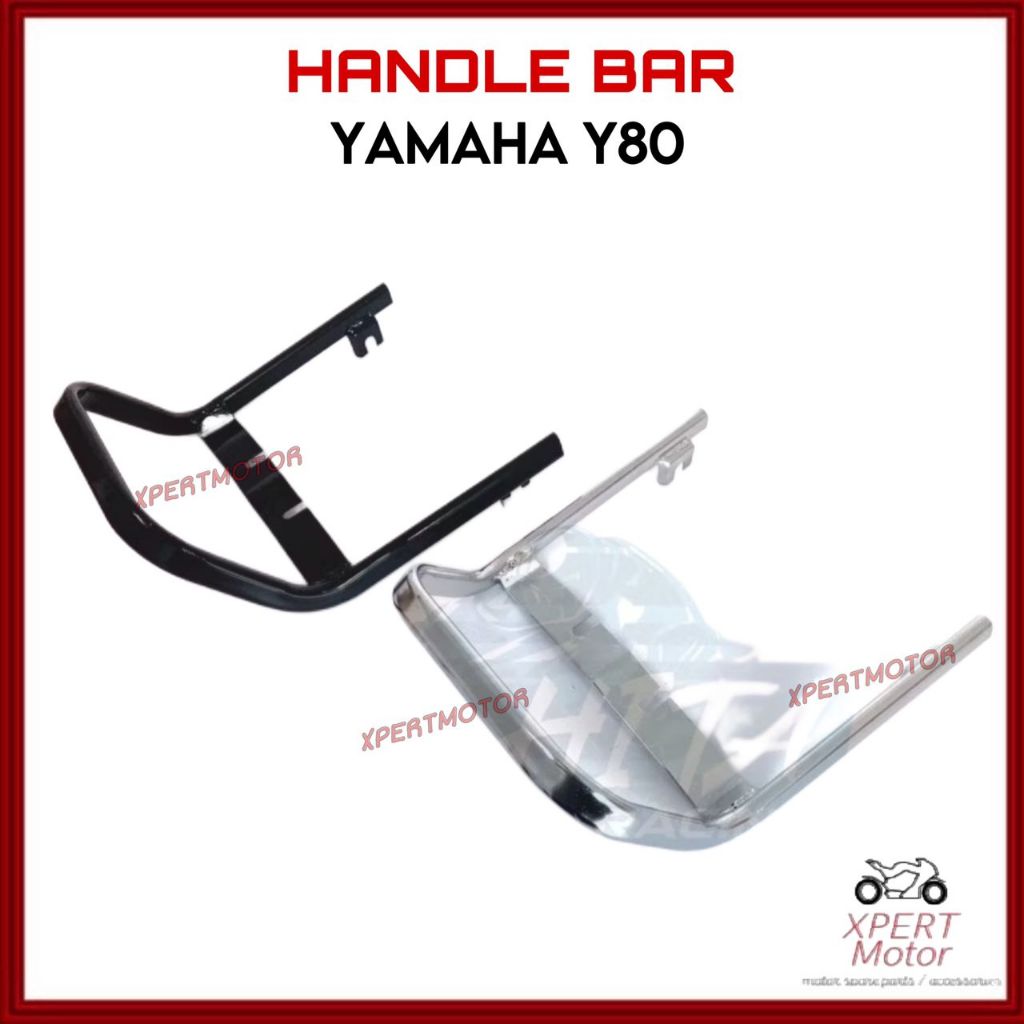YAMAHA Y80 HANDLE BAR LBAR CHORME ATAU BLACK | Shopee Malaysia