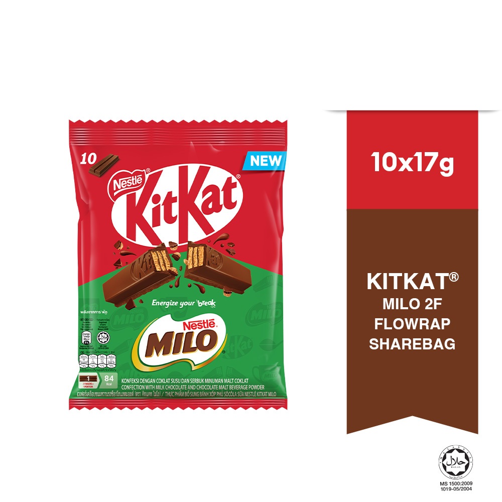 KitKat® MILO 2F Flowrap Sharebag (10x17g) | Shopee Malaysia