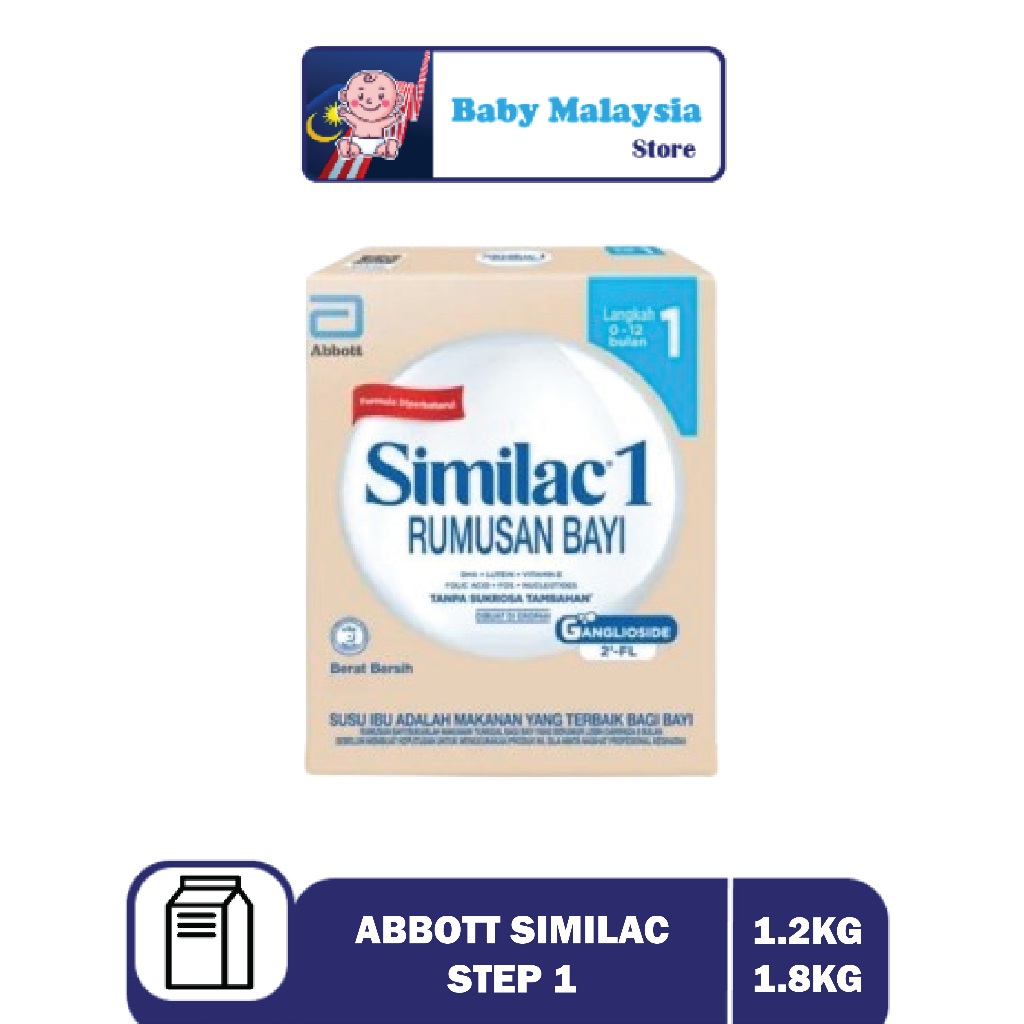 ABBOTT SIMILAC STEP 1 (1.2KG/1.8KG) | Shopee Malaysia