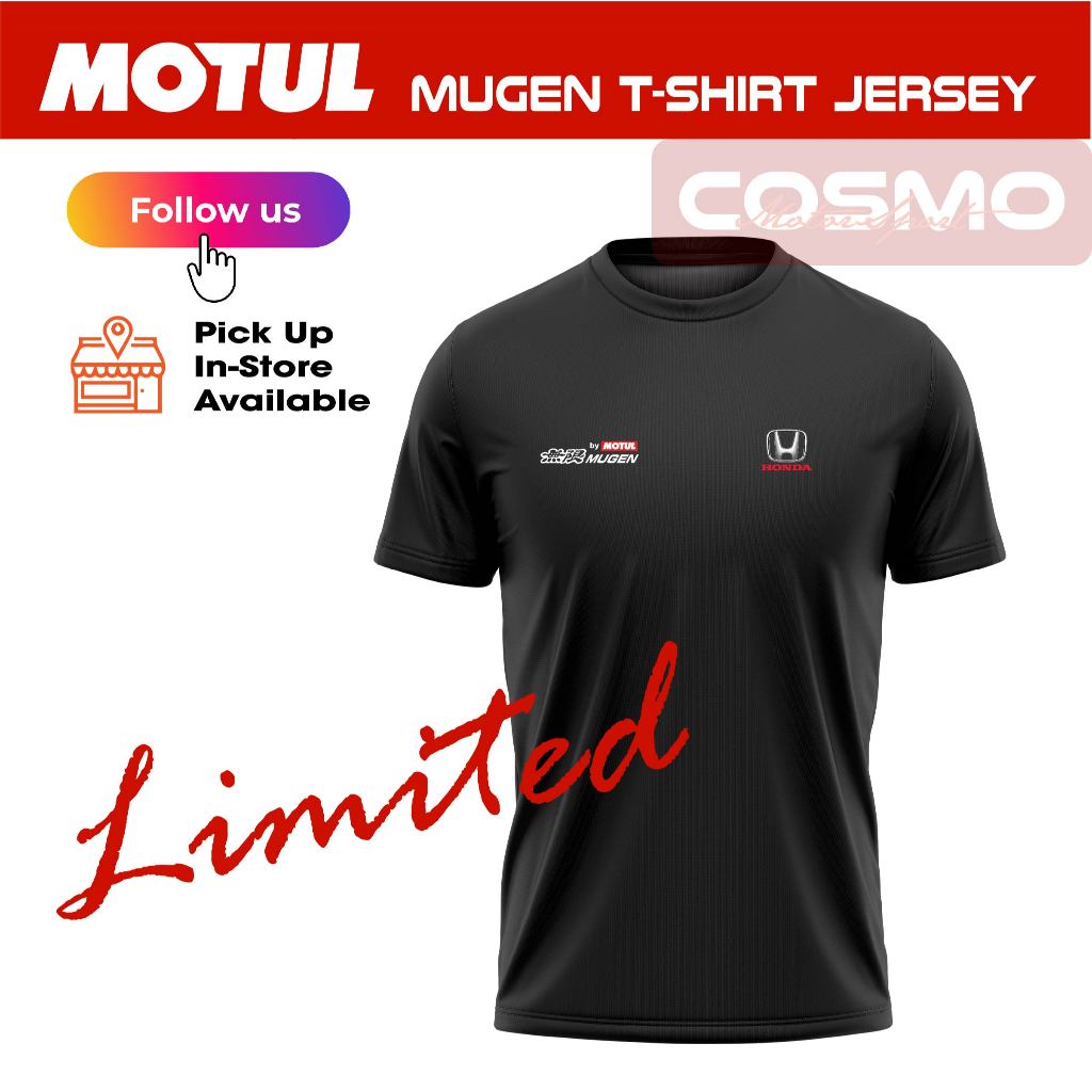 MOTUL HONDA MUGEN JERSI T SHIRT | Shopee Malaysia