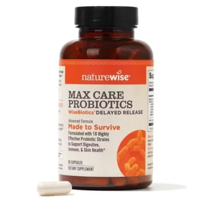 Max Care Probiotics, WiseBiotics Delayed Release, 60 Caps/Women's ...