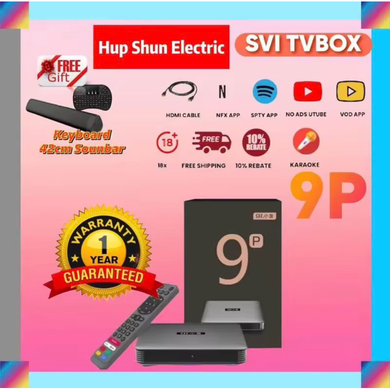 Original Svi Cloud 9P Tv Box Malaysia | Shopee Malaysia