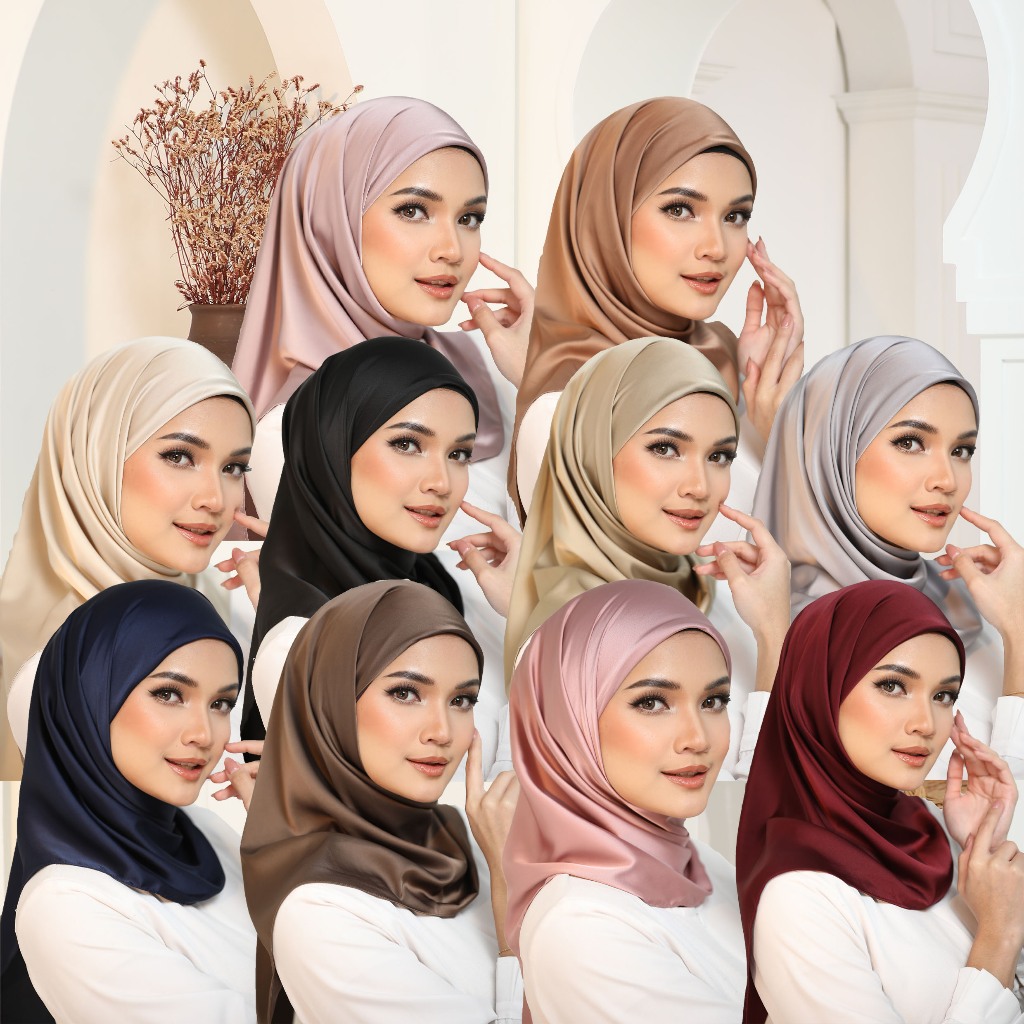 Aviluxe Instant Bawal Satin With Inner | Shopee Malaysia