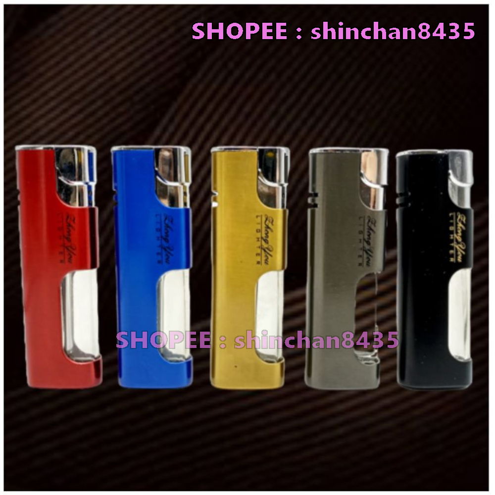 Creative Jet Flame Lighter (Can See Level Gas) | Shopee Malaysia