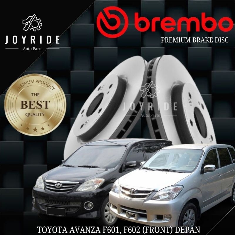 BREMBO TOYOTA AVANZA [F601 / F602 / F651 / F652] DISC BRAKE ROTOR ...