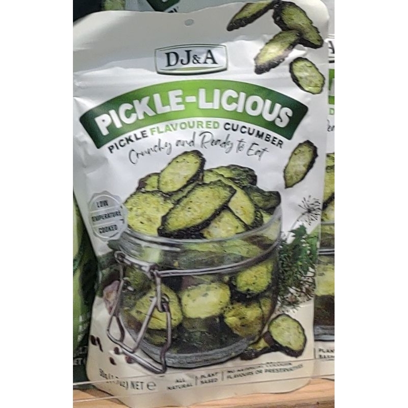 (Australia)DJ&A Pickle-Licious Cucumber Crisps 50g | Shopee Malaysia
