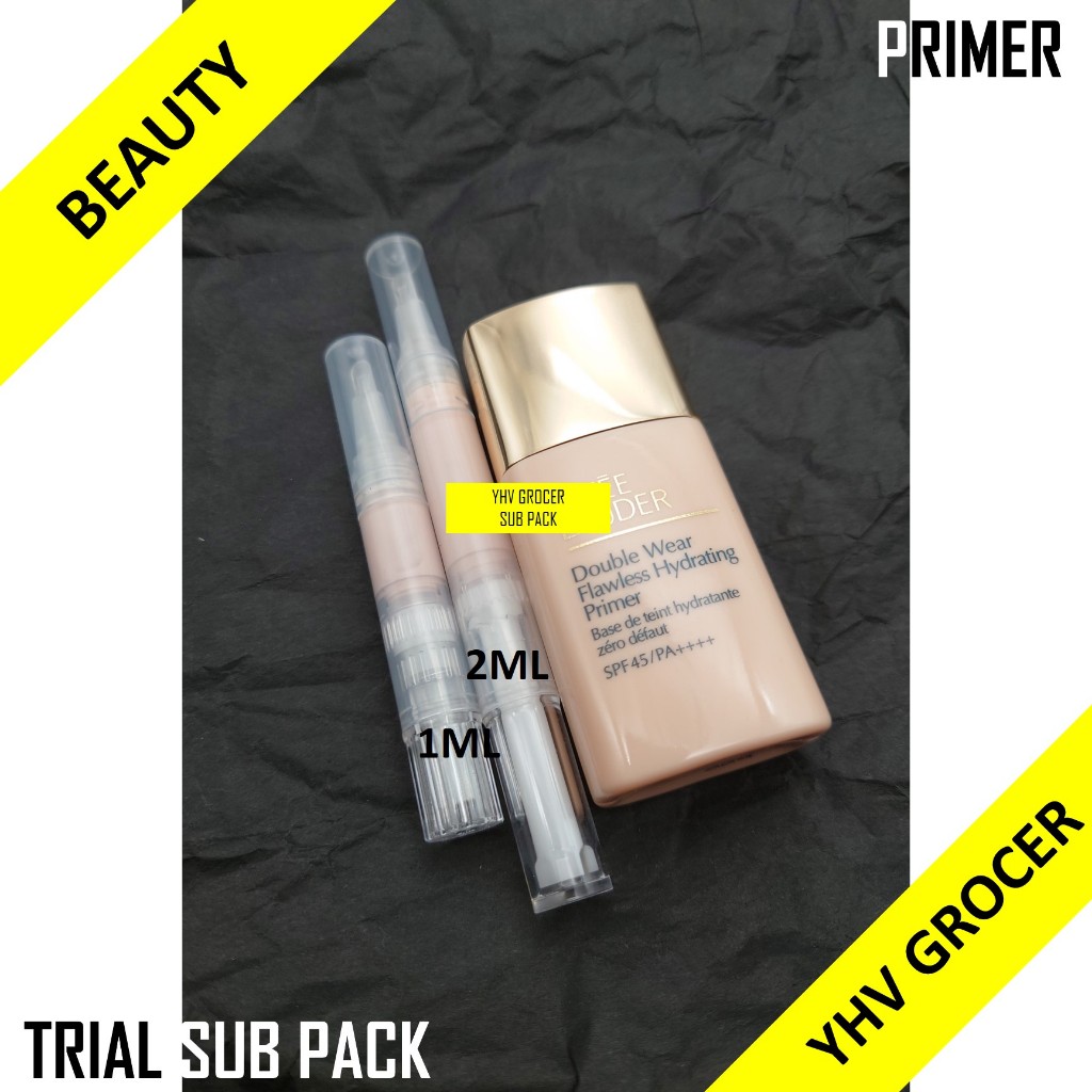 100% ORIGINAL Double Wear Flawless Hydrating Primer SPF 45 / PA ...