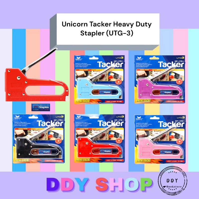 Unicorn Heavy Duty Stapler Gun Tacker Hand Tacker | Shopee Malaysia