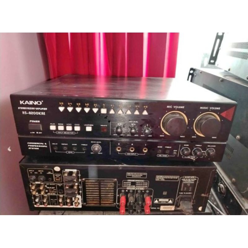 Kaino AMP with Speaker set karaoke | Shopee Malaysia