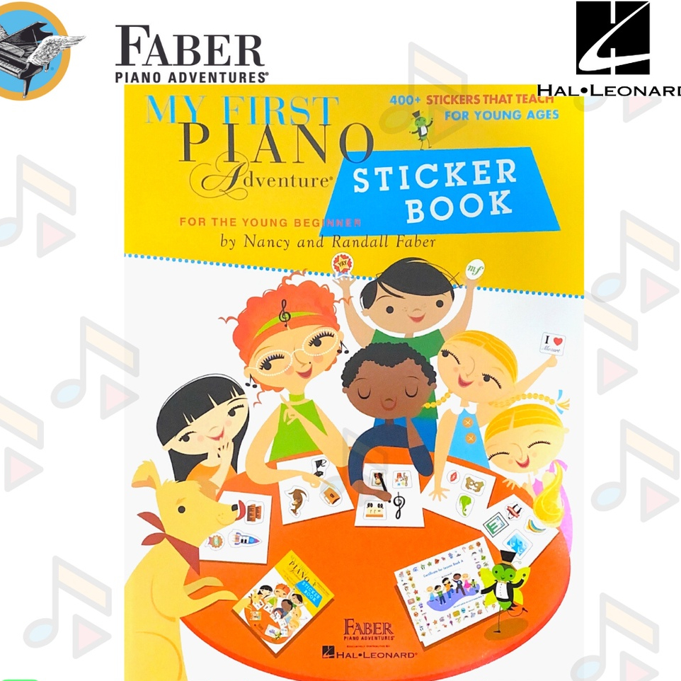 MY FIRST PIANO ADVENTURES STICKER BOOK | Shopee Malaysia