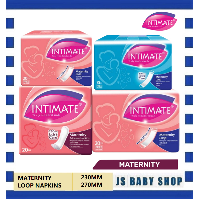 Intimate Maternity Loop 230mm/270mm Tuala Bersalin Pakai Buang Bertali ...