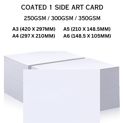 【READY STOCK】A3 A4 A5 A6 250GSM 300GSM 350GSM 1S GLOSSY 1S MATT DIY ...