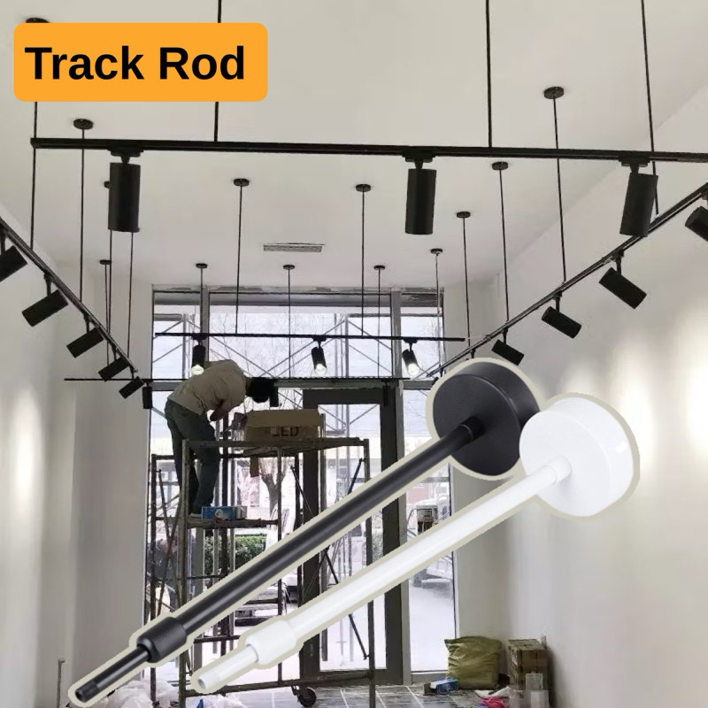 Adjustable Hang Rod Spots Rail Track Lighting For Home Store | Shopee ...
