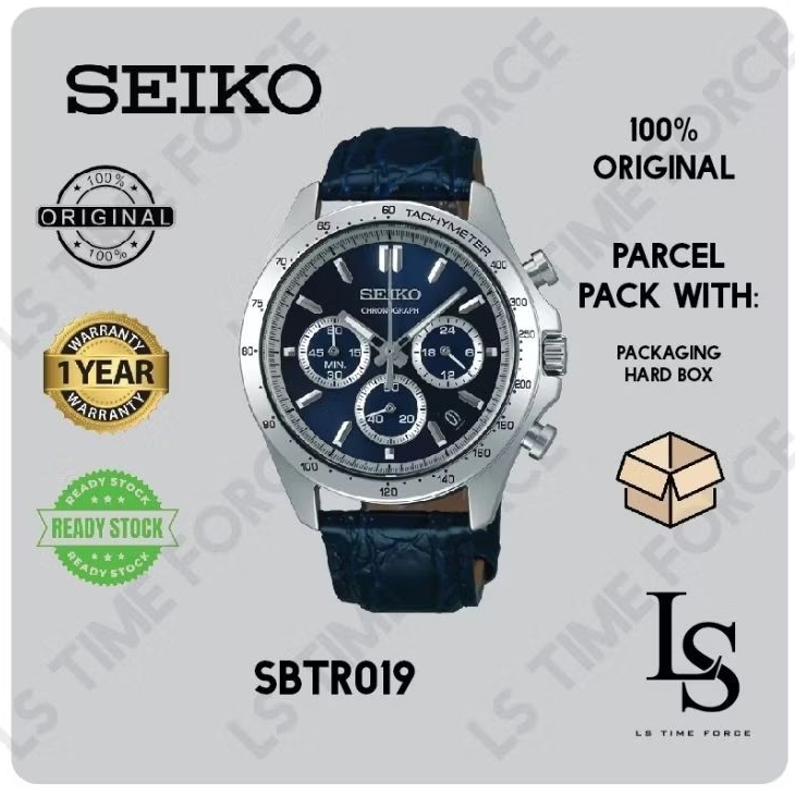 SEIKO JAPAN ORIGINAL SBTR019 Men's Chronograph | Shopee Malaysia