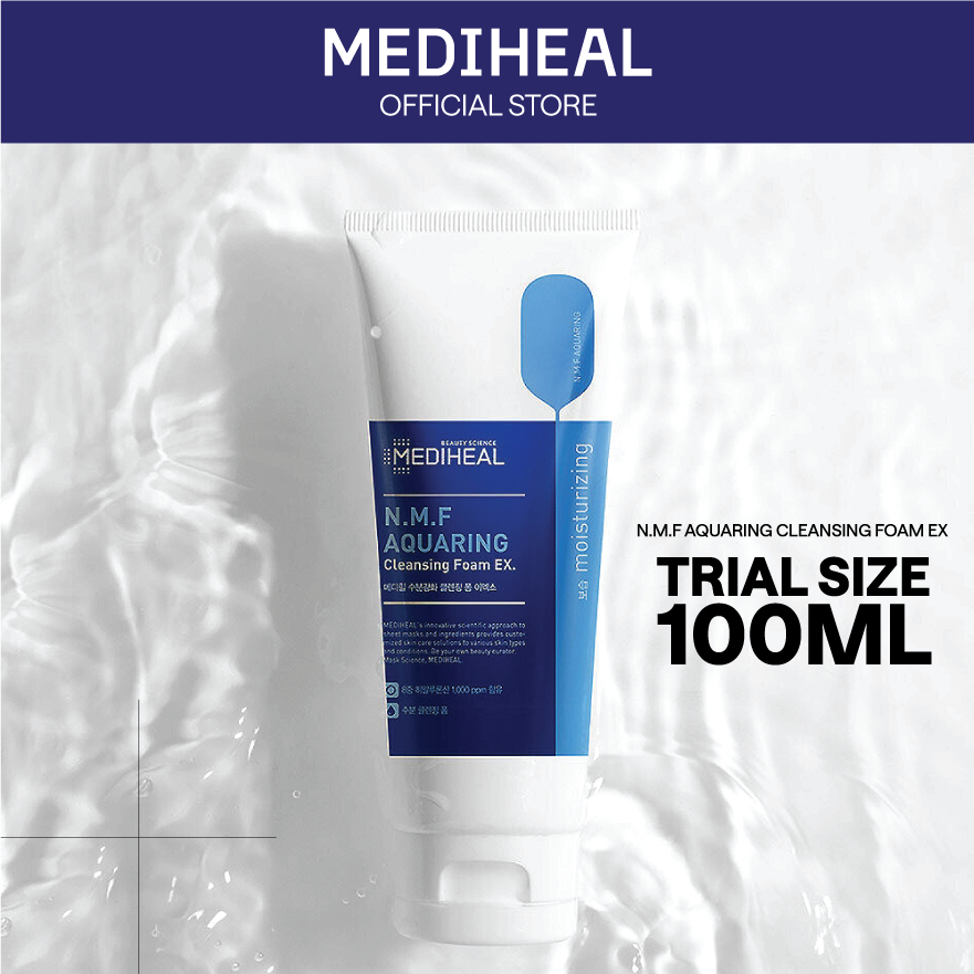 MEDIHEAL NMF AQUARING CLEANSING FOAM EX. (100ML) | Shopee Malaysia