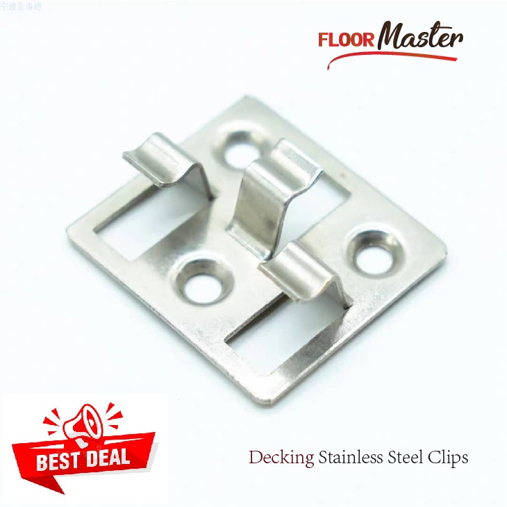 Floor Master Decking Clips / composite decking clips / stainless steel ...